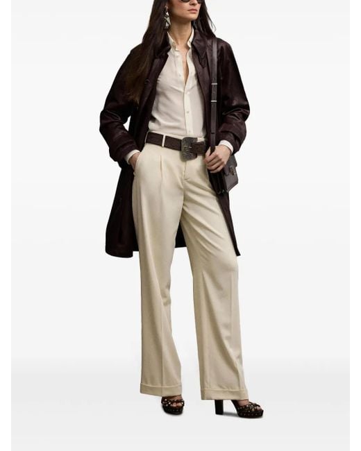 Ralph Lauren Crawford Coat in Brown | Lyst