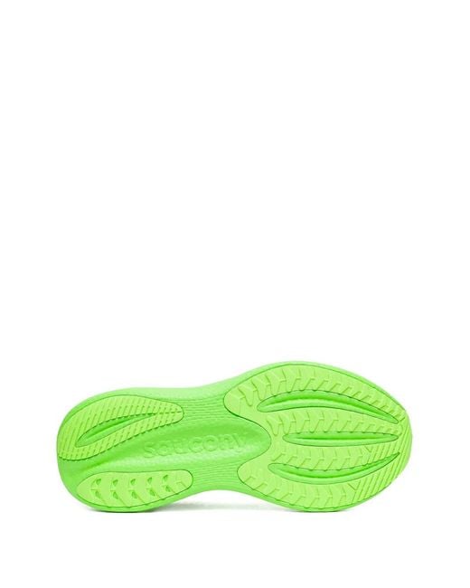 Saucony Logo Trainers in Green for Men | Lyst UK