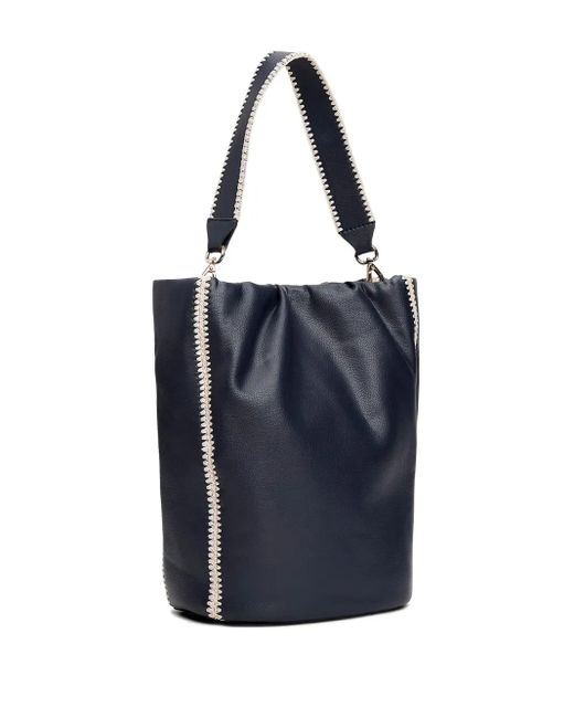 Tommy Hilfiger Braided-Trim Bag in Blue | Lyst