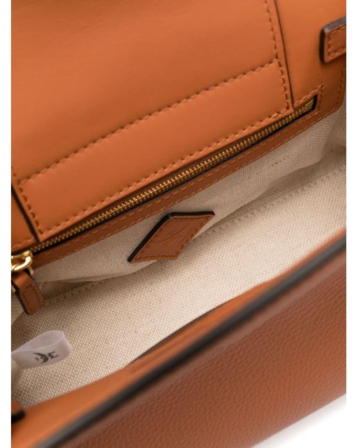 MCM Mini Soft Diamond Tote Bag in Orange | Lyst