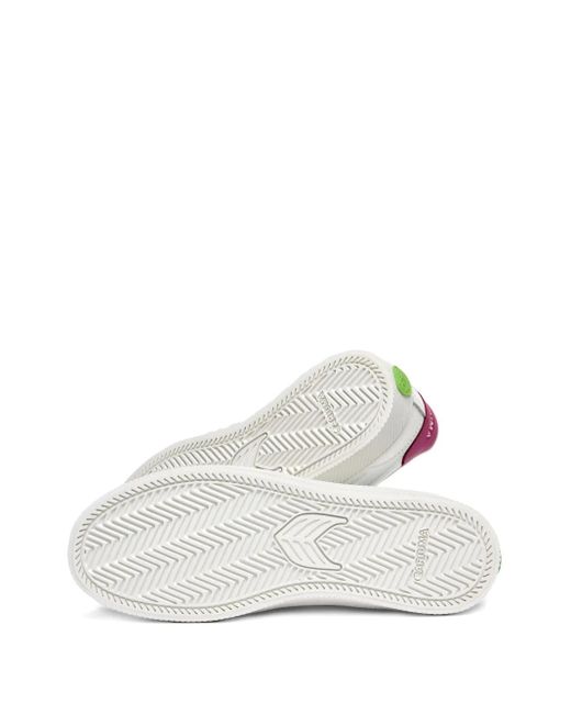 CARIUMA Logo-Detail Leather Trainers in Pink | Lyst UK
