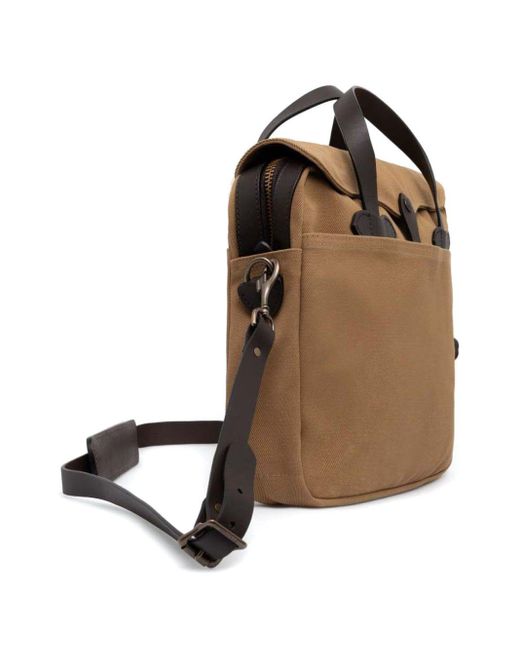 Filson Rugged Twill Original Briefcase in Brown | Lyst
