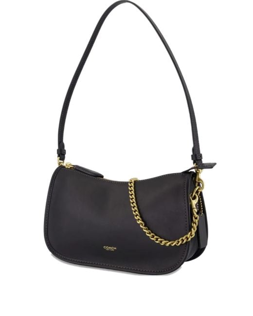 COACH Waverly Cross Body Bag in Black | Lyst