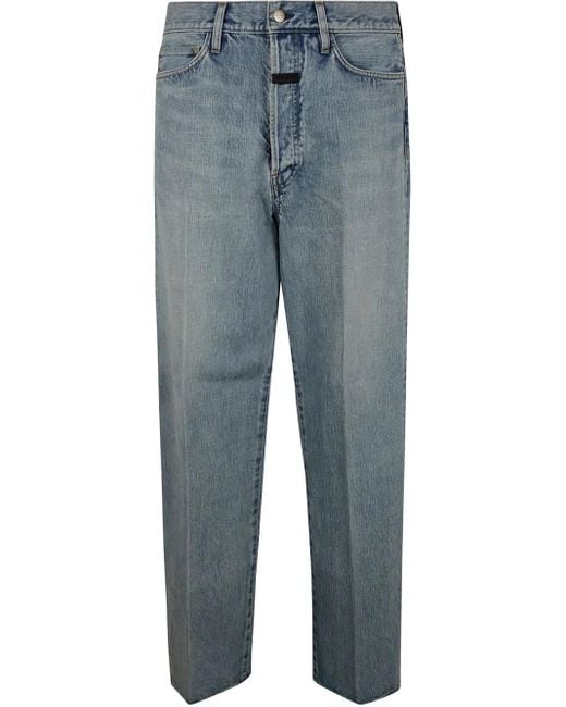 Fear Of God Pressed Crease Jeans in Blue for Men | Lyst