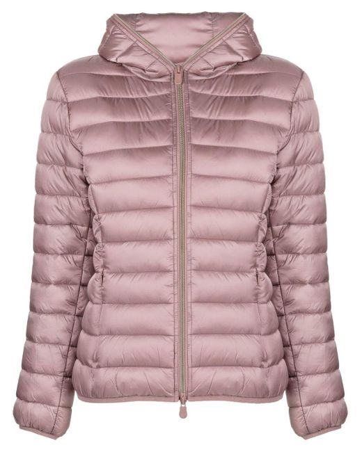 Save The Duck Alexis Puffer Jacket in Pink | Lyst Save The Duck Alexis Puffer Jacket in Pink | Lyst