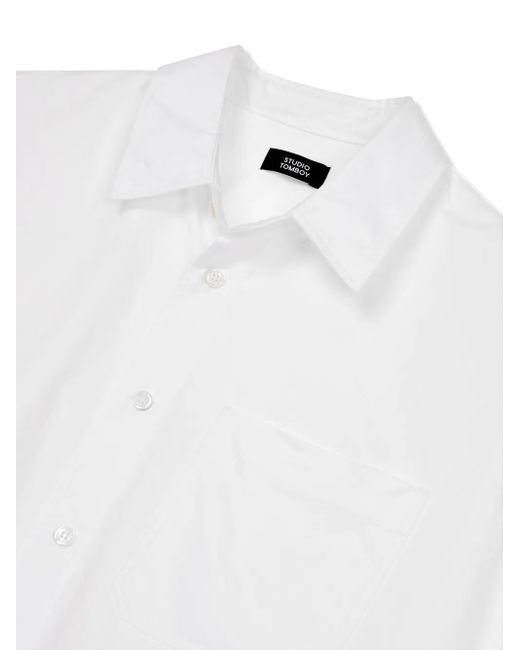Studio Tomboy X Oxford Shirt in White for Men | Lyst
