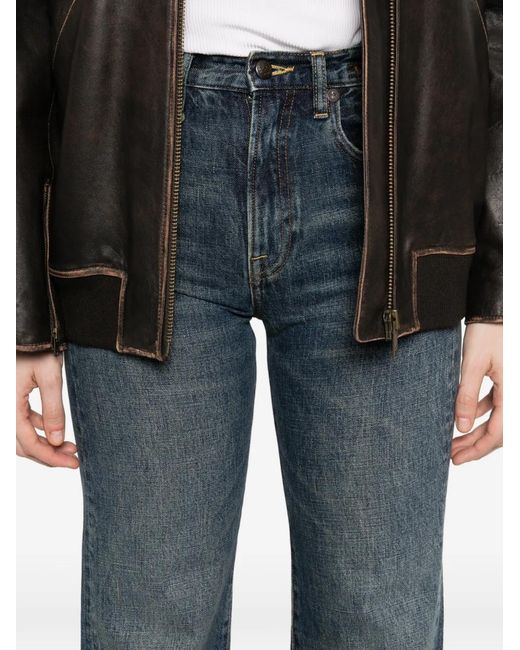 R13 Raw-Cut Jeans in Blue | Lyst UK