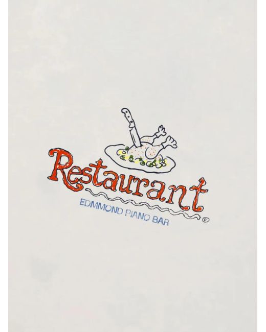 Dean Edmonds Edmmond Plain T-Shirt in White for Men | Lyst UK