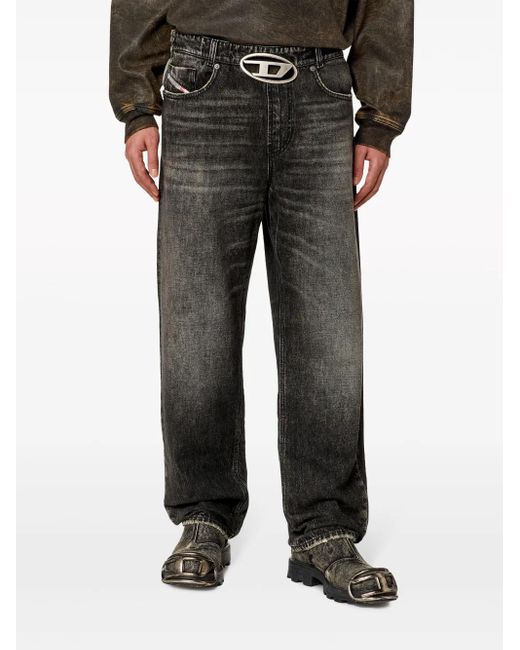 DIESEL 2010 D-Macs 0Jgae Straight-Leg Jeans in Gray for Men DIESEL 2010 D-Macs 0Jgae Straight-Leg Jeans in Gray for Men
