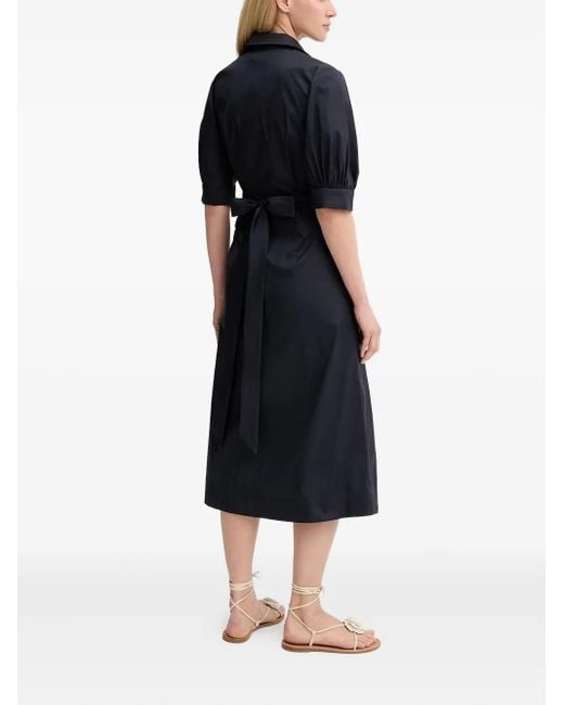 Munthe Bobula Midi Wrap Dress in Black | Lyst