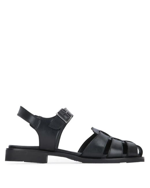 Paraboot Stringate Sandals in Black | Lyst