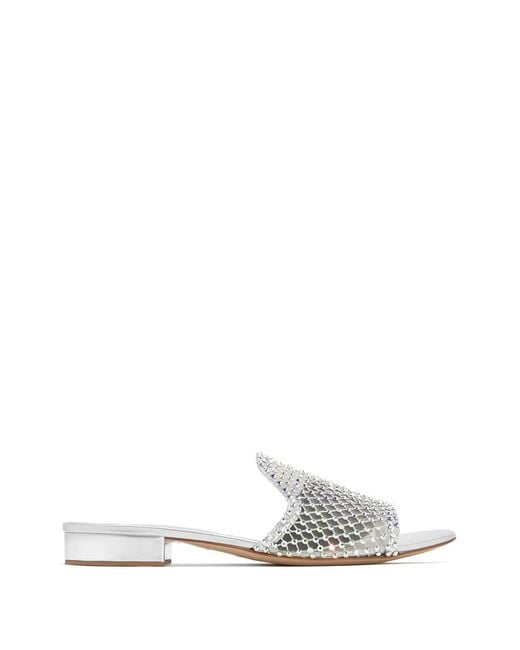 Le Silla Gilda Sandals in White | Lyst UK