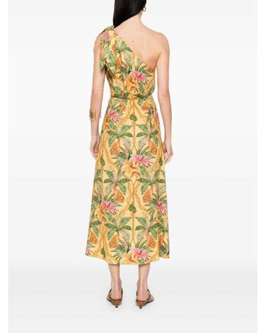 FARM Rio Tropical Paradise Maxi Dress in Metallic | Lyst