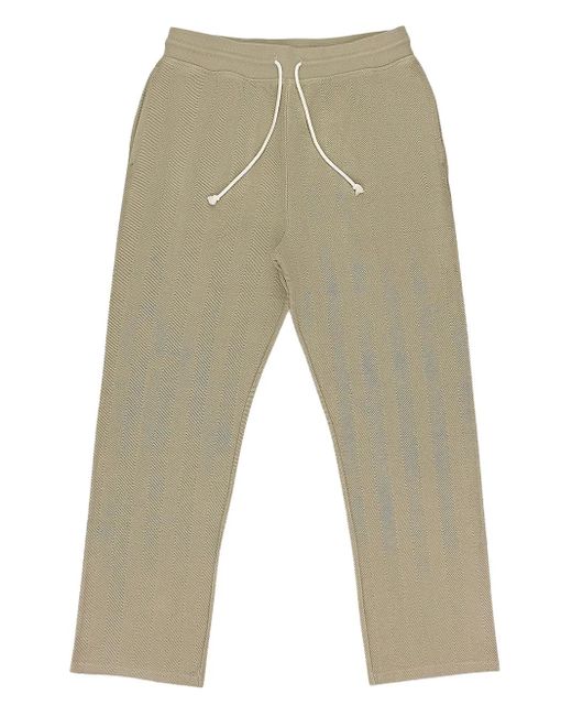 Aimé Leon Dore Stadium Herringbone "Tan" Track Pants in Natural for Men ...