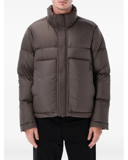 K-Way Quilted Padded Jacket in Grey for Men | Lyst UK