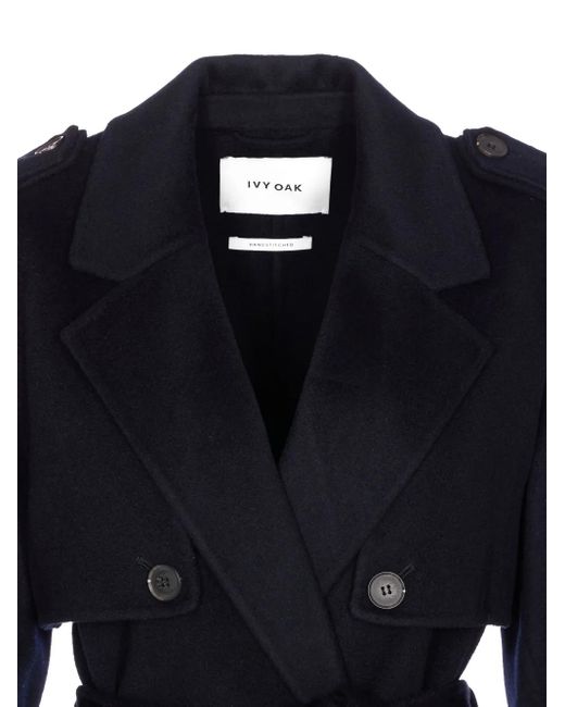 IVY & OAK Colette Ann Coat in Black | Lyst UK