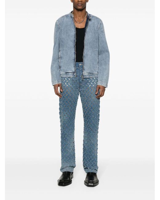 DIESEL D-Glory Denim Jacket in Blue for Men | Lyst