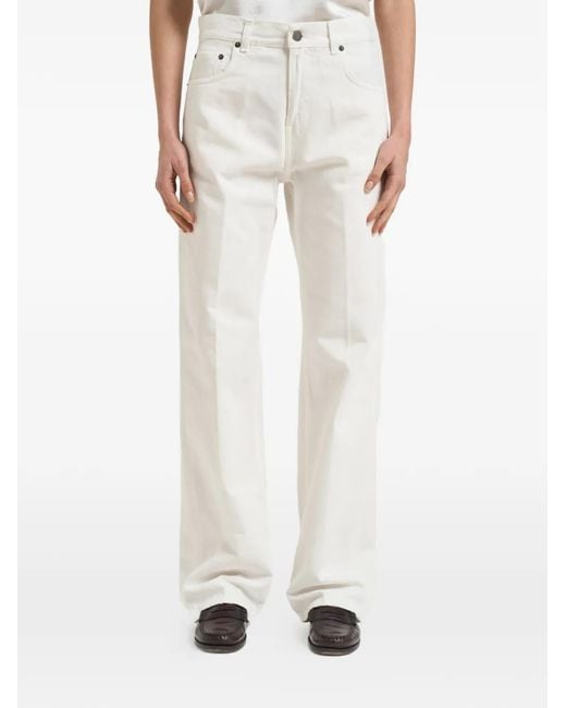 Haikure Bonnie Bull Jeans in White | Lyst
