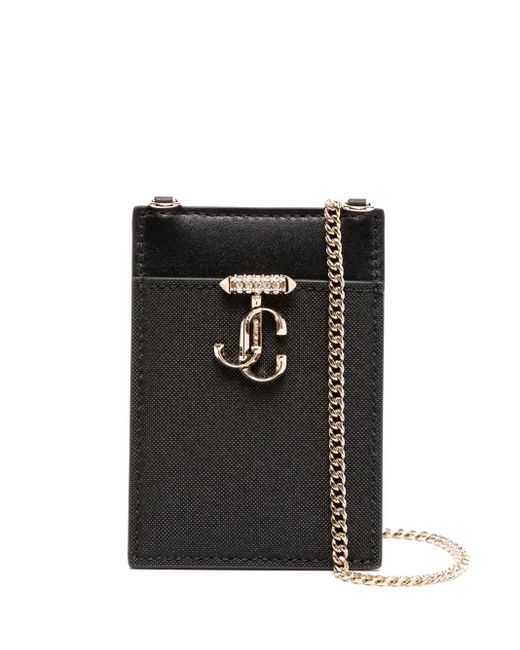 Jimmy Choo Id Holder in Black | Lyst