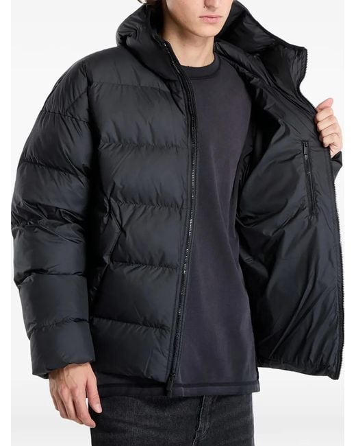 Nike Hooded Brooklyn Puffer Jacket in Grey for Men | Lyst UK