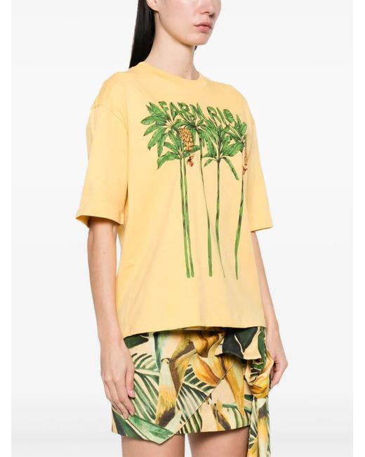 FARM Rio Farm T-Shirt in Yellow | Lyst