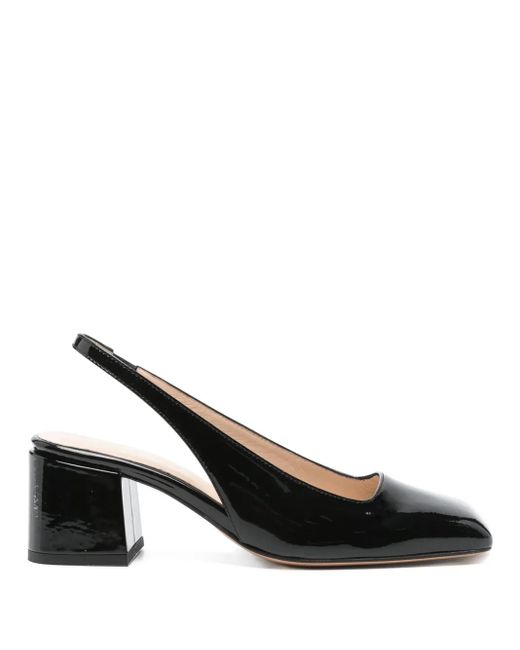 Anna F. Patent-Leather Pumps in Black | Lyst