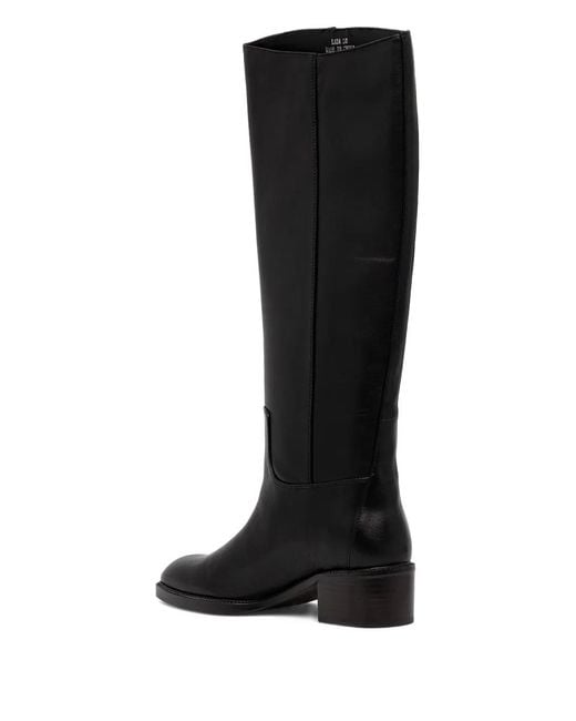 Jeffrey Campbell Lada Block-Heel Knee-High Boots in Black | Lyst