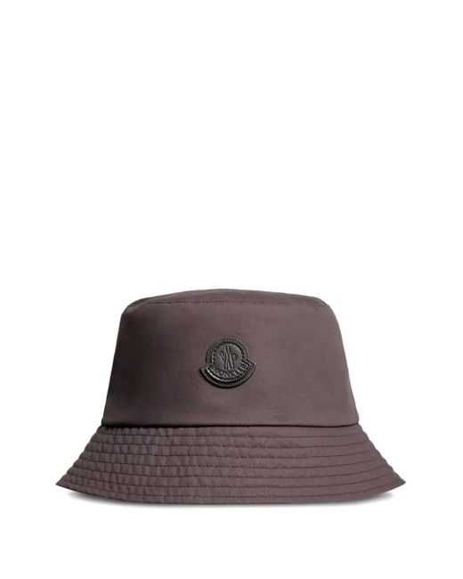 Moncler Reversible Bucket Hat in Brown for Men | Lyst UK