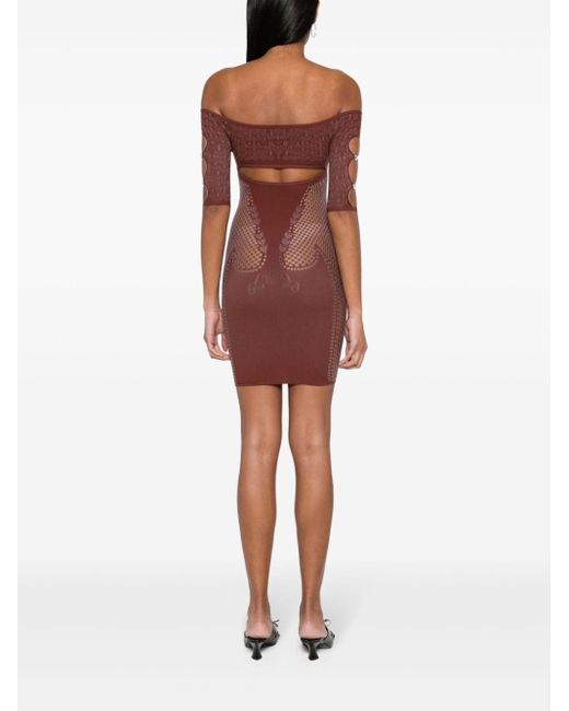 Poster Girl Archer Cut-Out Minidress in Red | Lyst