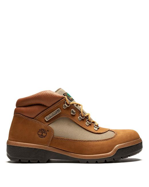 Timberland Field Boots in Brown | Lyst