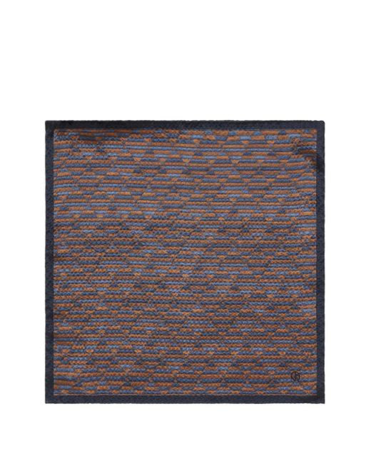 Giorgio Armani Geometric-Pattern Handkerchief in Purple for Men | Lyst UK