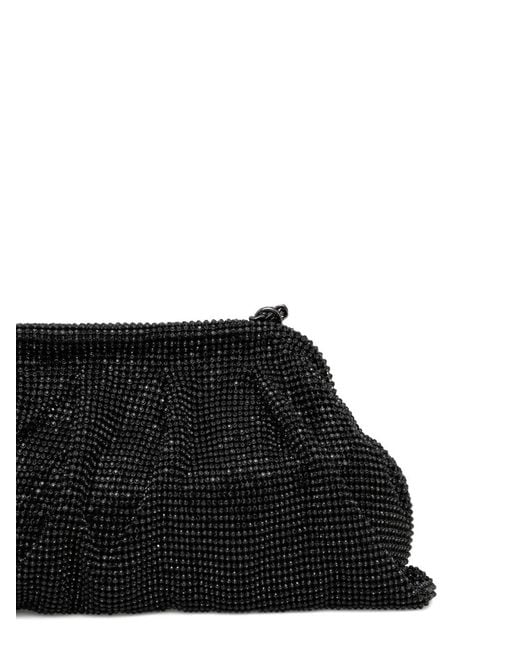 Guess Chain-Strap Embellished Clutch Bag in Black | Lyst