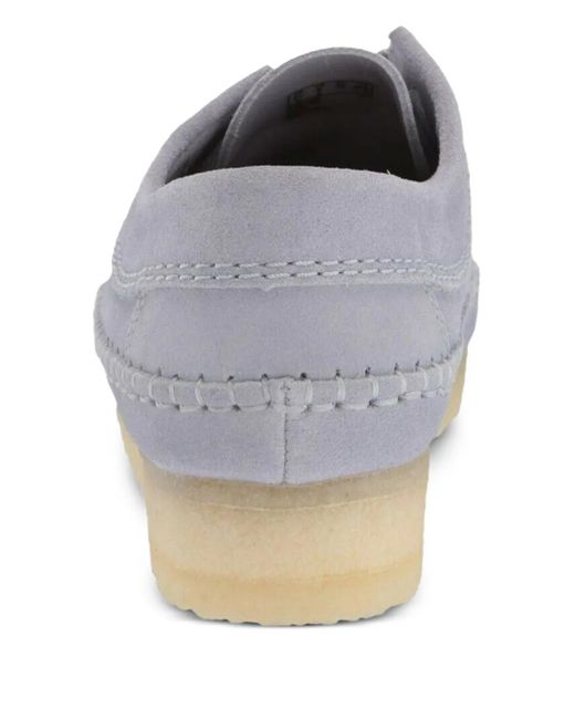 Clarks Weaver "Cool" Derby Shoes in Gray for Men | Lyst
