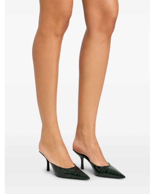 retroféte 75Mm Francesca Mules in Green | Lyst