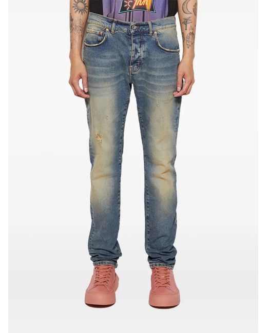 Purple Brand P001 Worn Fade Jeans in Blue for Men | Lyst
