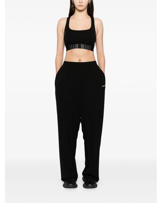 TEAM WANG design The Original 1 Track Pants in Black | Lyst