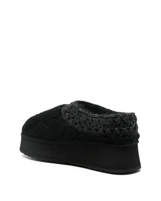 Mou Woven Clogs in Black | Lyst