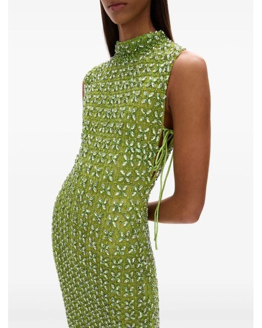 Rachel Gilbert Indi Gown in Green | Lyst