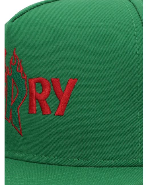 Cherry World Embroidery Adjustable Cap in Green for Men | Lyst