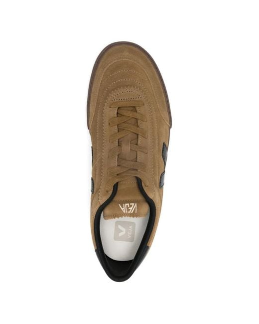 Veja Panenka Suede Logo Panelled Sneakers in Brown for Men | Lyst UK