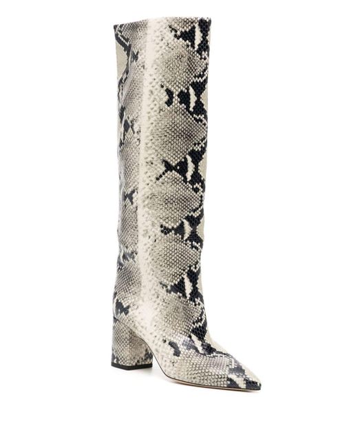 Paris Texas 100Mm Anja Boots in White | Lyst