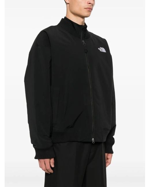 The North Face Tnf Bomber Jacket in Black for Men | Lyst