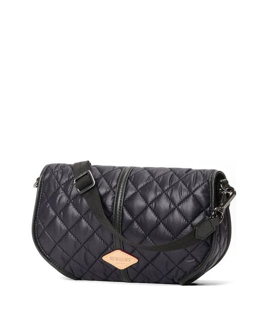 MZ Wallace Small Astor Clutch Bag in Gray | Lyst