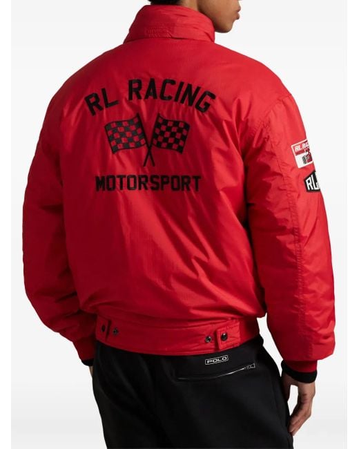 Polo Ralph Lauren Active Rl Racing Jacket in Red for Men | Lyst