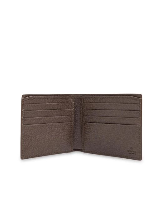 Gucci Gg Detailed Wallet in White for Men | Lyst