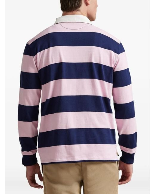 Polo Ralph Lauren The Iconic Rugby Shirt in Blue for Men | Lyst UK