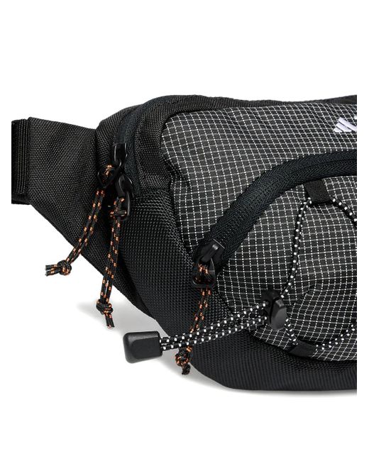 adidas Logo-Embroidered Belt Bag in Black | Lyst UK