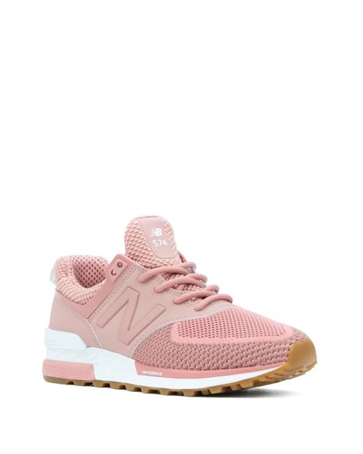 New Balance 574 "Dusted Peach" Sneakers in Pink | Lyst