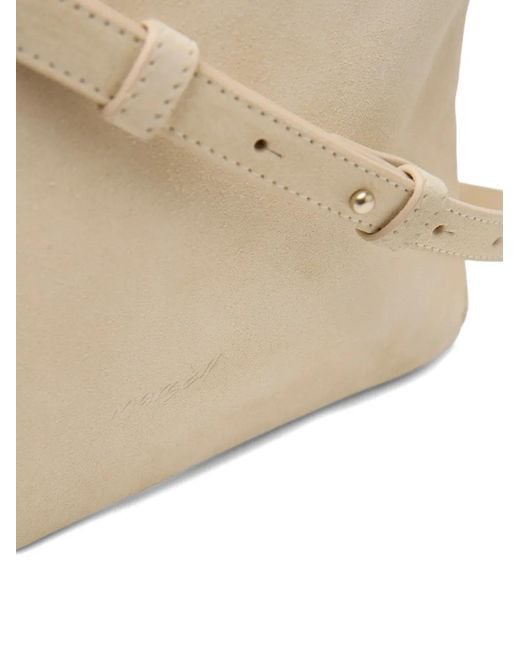 Marsèll Panetto Adjustable-Strap Shoulder Bag in Natural | Lyst UK