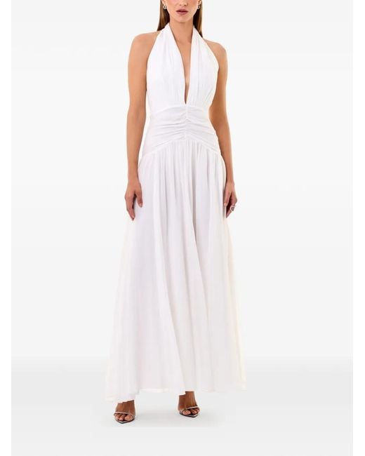 Nicholas Arella Maxi Dress in White | Lyst